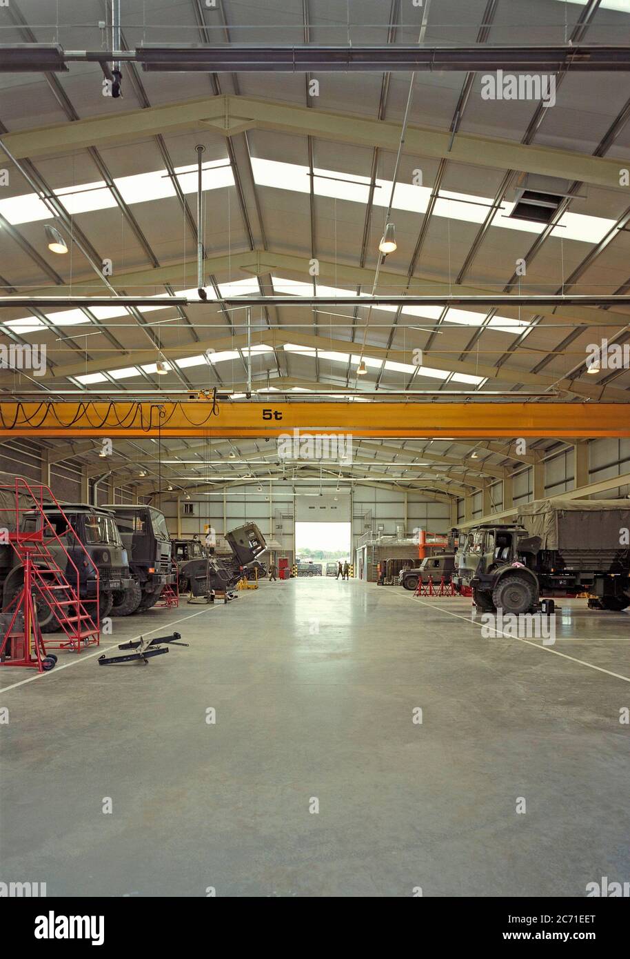 Albemarle Barracks, Northumberland, UK when brand new in 1997 Stock ...