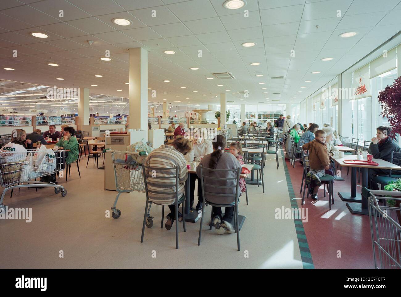 As then brand new Asda Store at Monks Cross, York, northern England, UK ...