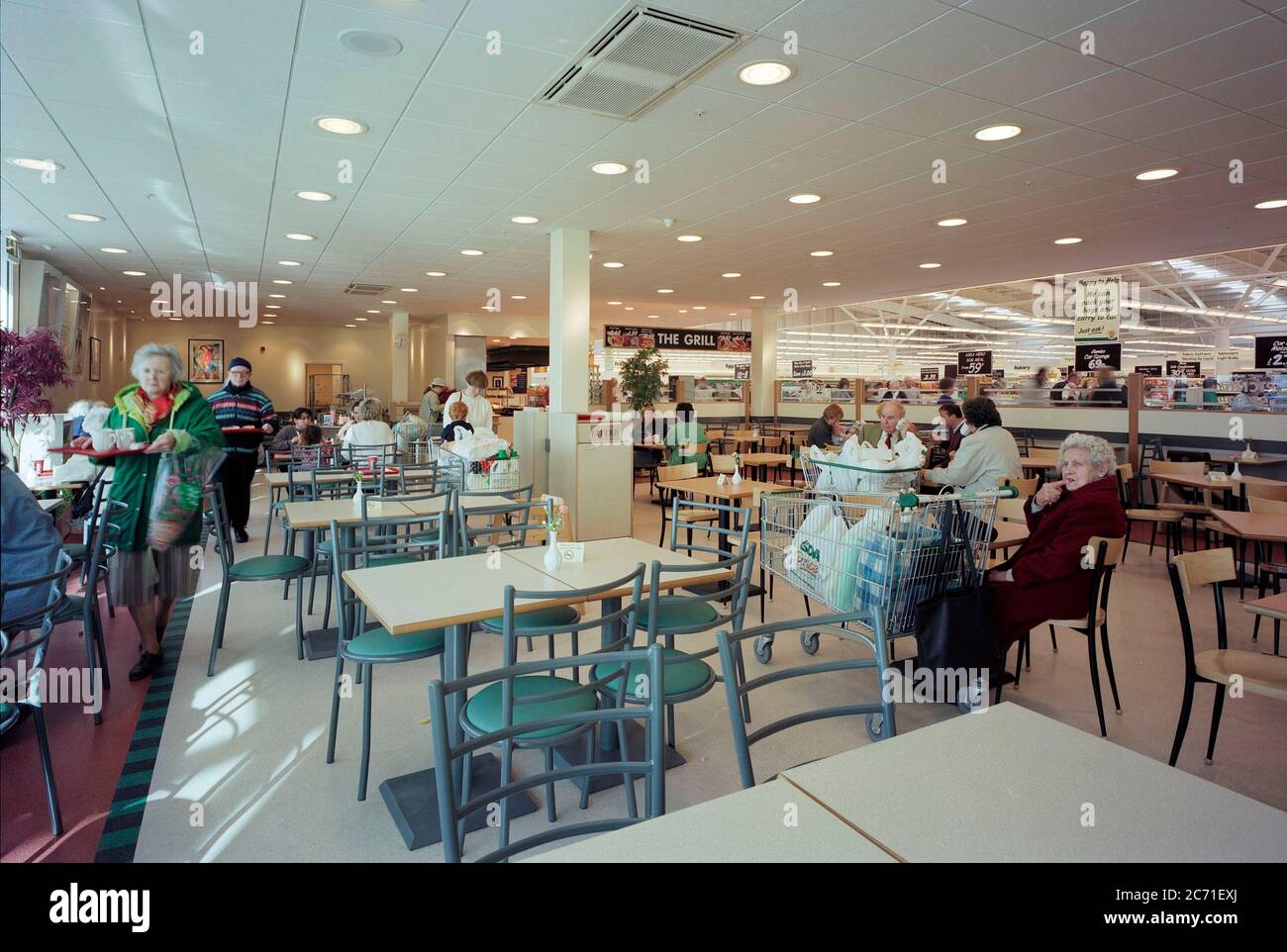 As then brand new Asda Store at Monks Cross, York, northern England, UK ...