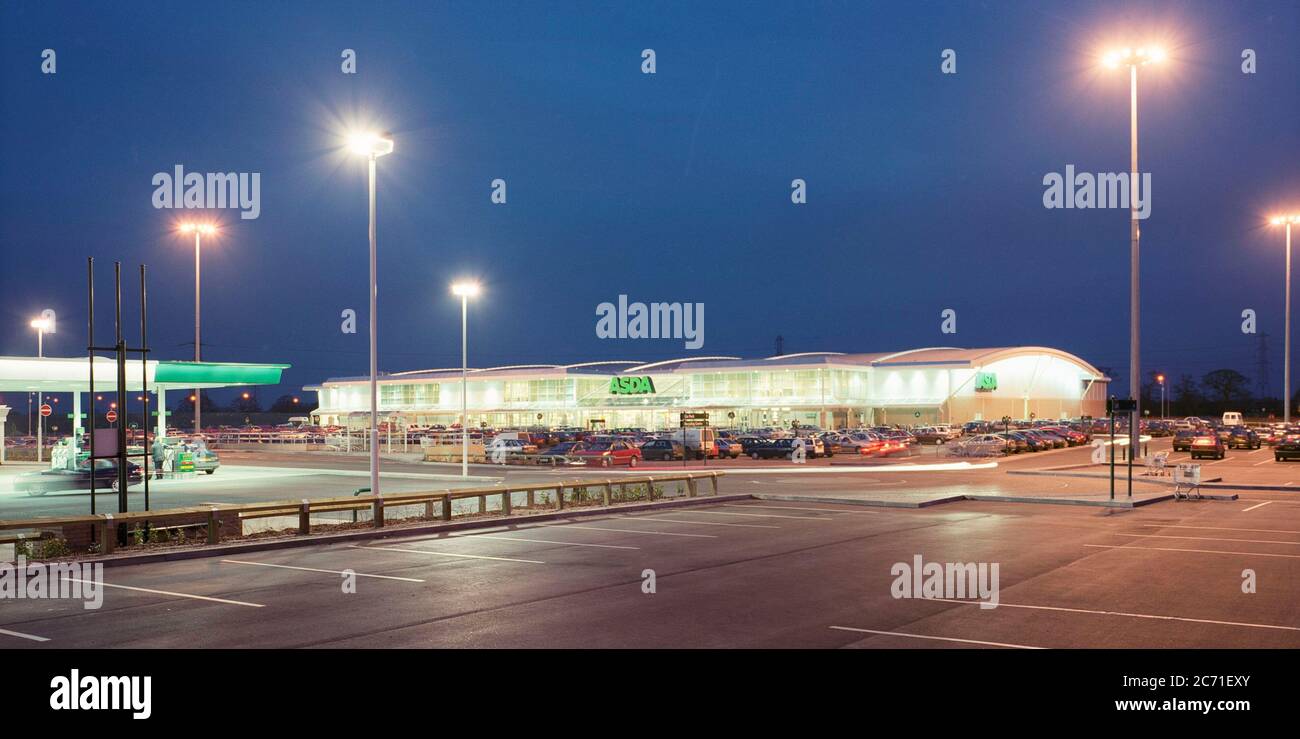 As then brand new Asda Store at Monks Cross, York, northern England, UK ...
