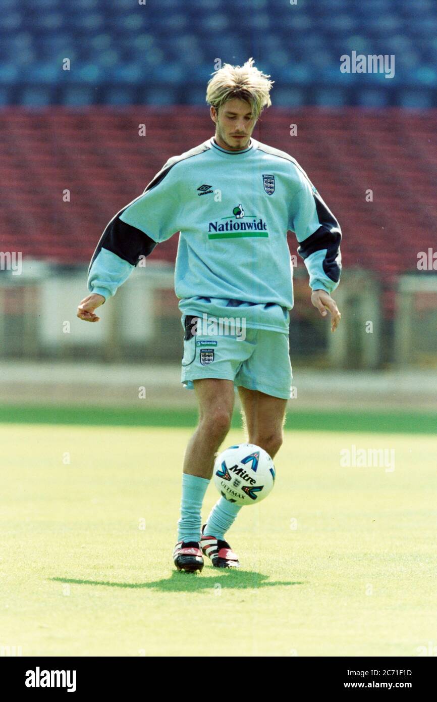 David beckham england hi-res stock photography and images - Alamy
