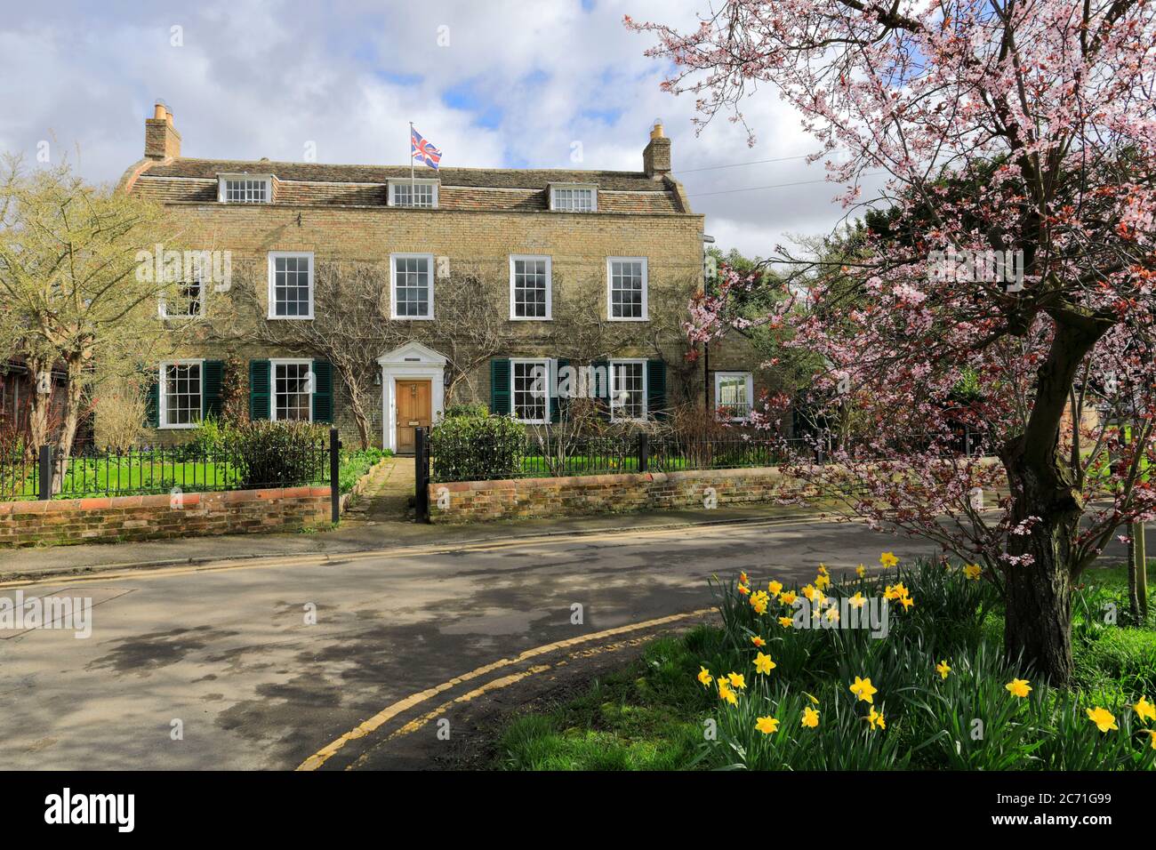 The River House at Hemmingford Grey village, Cambridgeshire; England ...