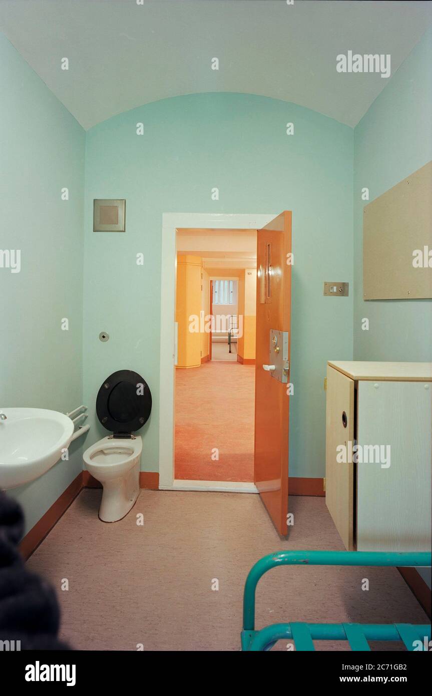 Prison cell in a UK Victorian prison, in 1997 Stock Photo - Alamy