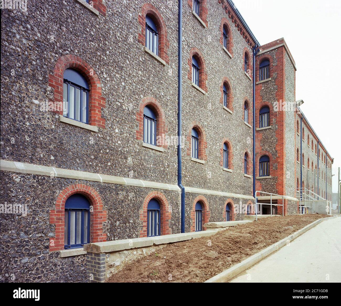 UK Prison exterior , in 1997 Stock Photo - Alamy