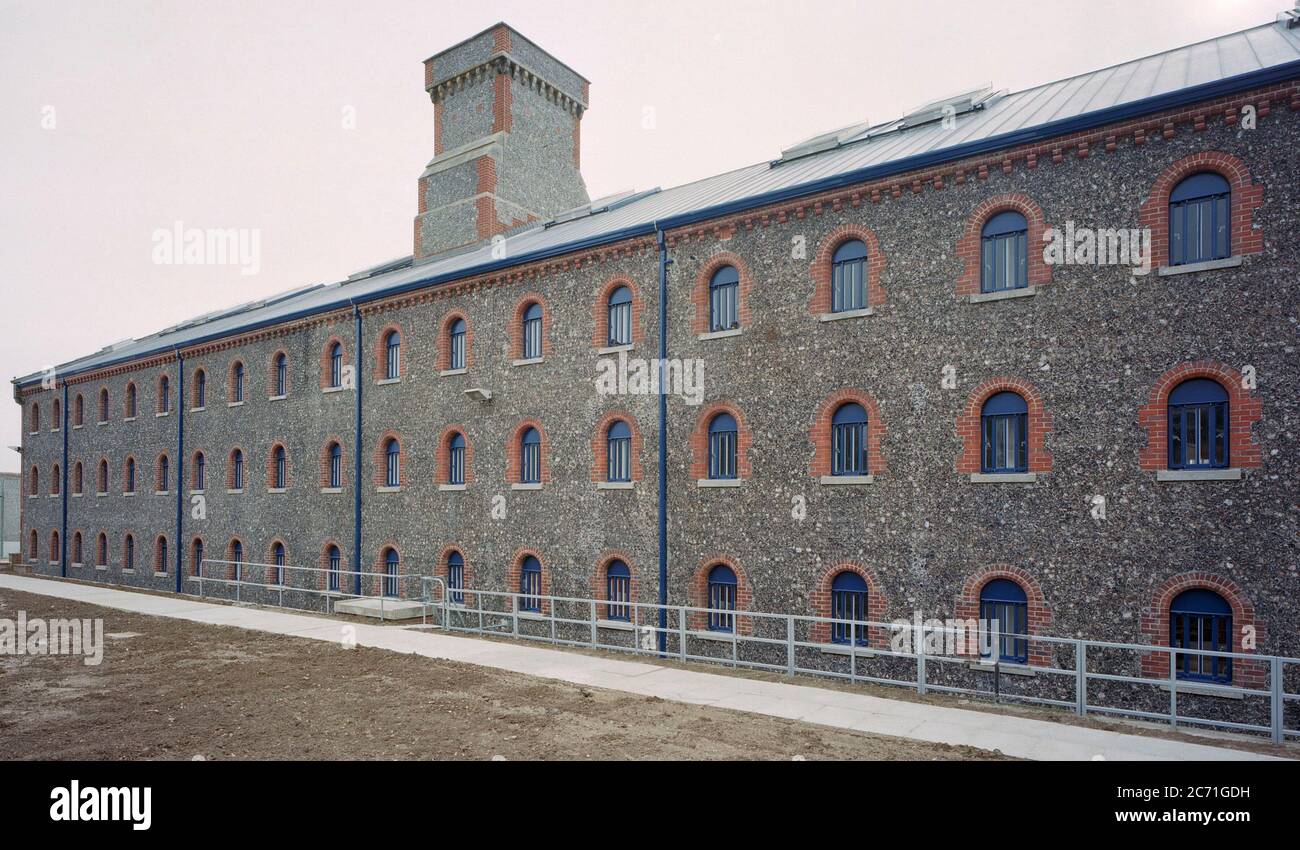UK Prison exterior , in 1997 Stock Photo - Alamy