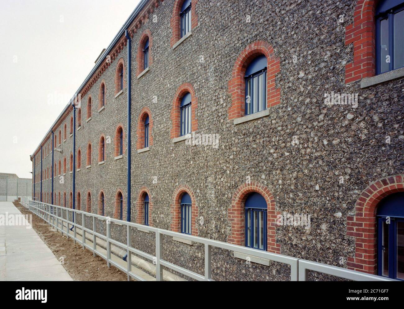 UK Prison exterior , in 1997 Stock Photo - Alamy