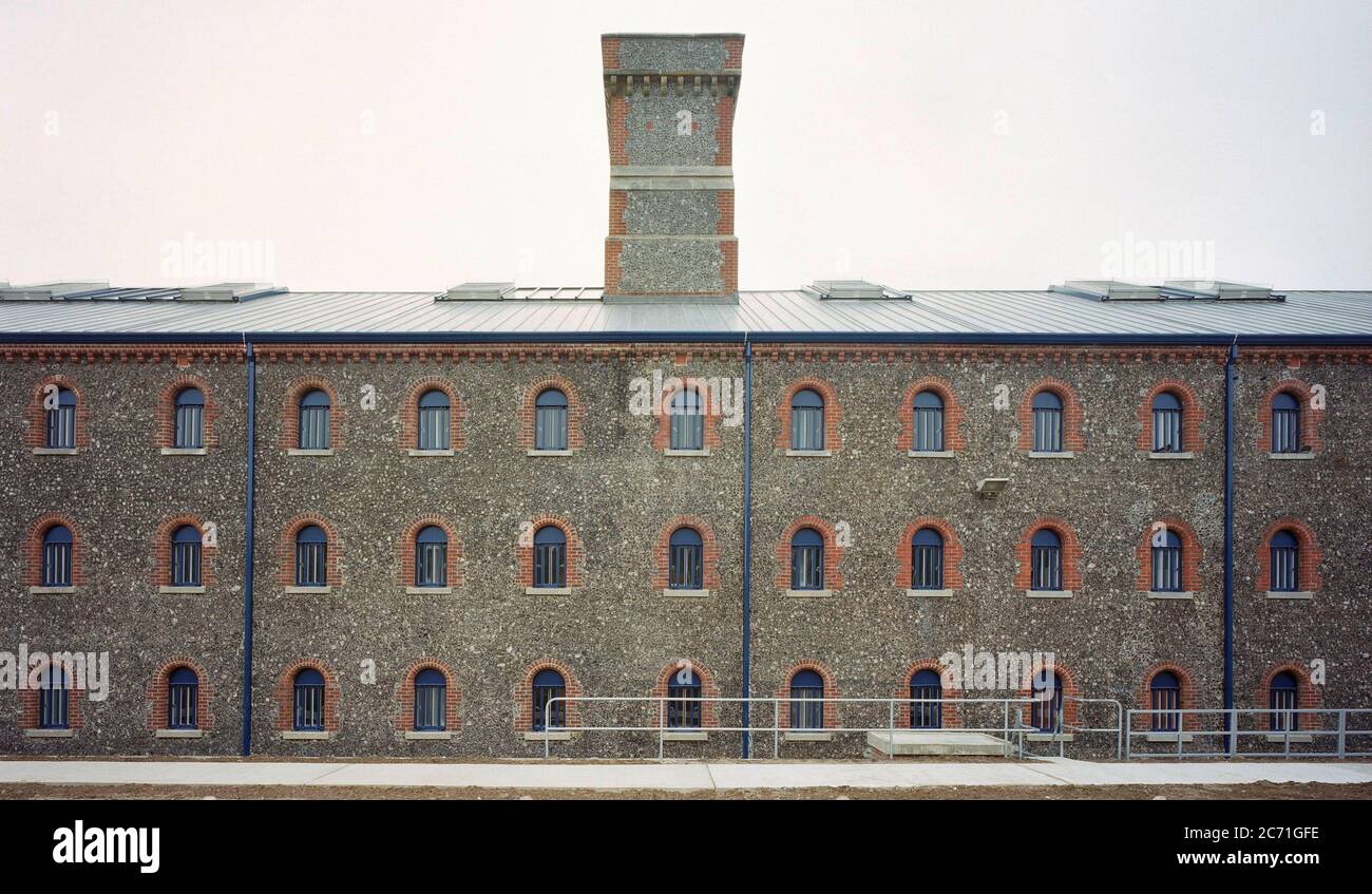 UK Prison exterior , in 1997 Stock Photo - Alamy