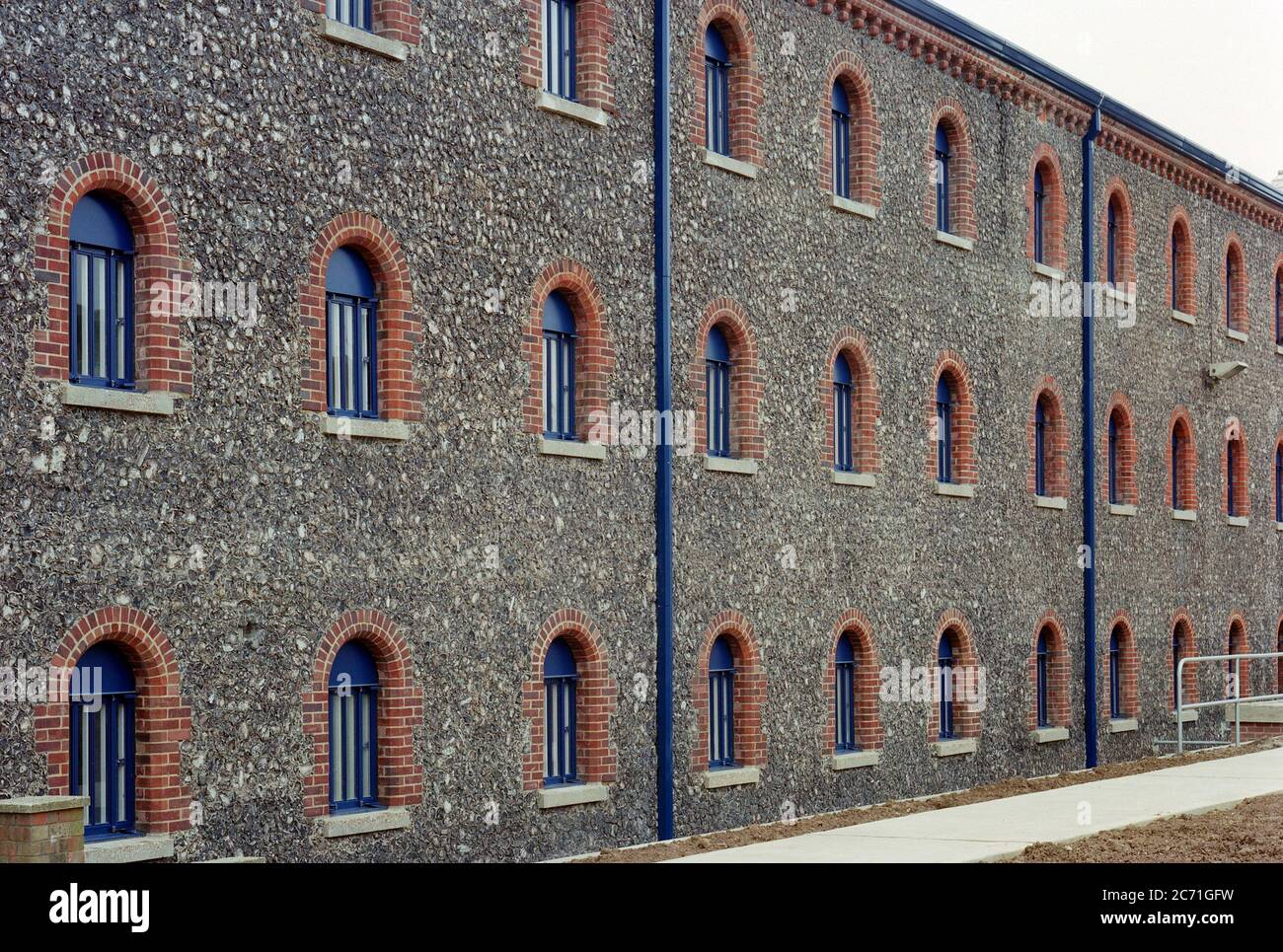 UK Prison exterior , in 1997 Stock Photo - Alamy