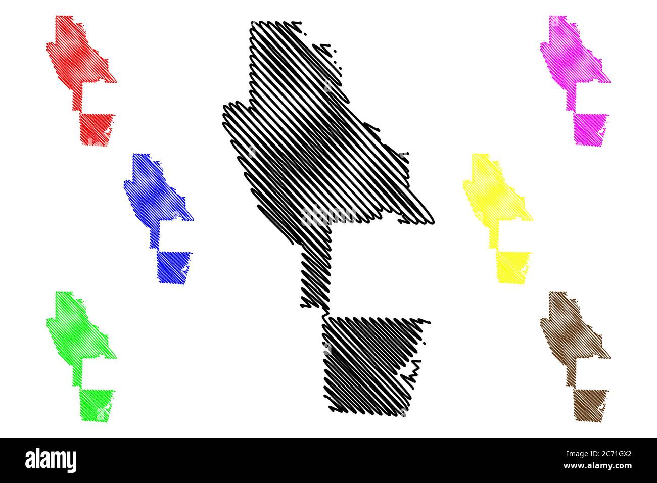 Waycross georgia map hi-res stock photography and images - Alamy