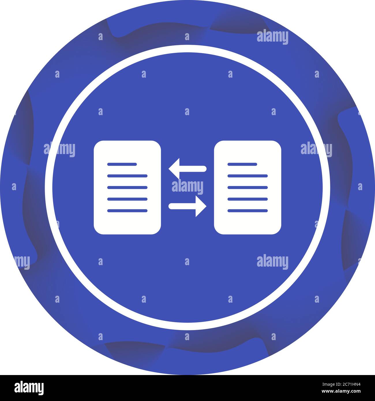 Unique File Transfer Vector Glyph Icon Stock Vector Image & Art - Alamy