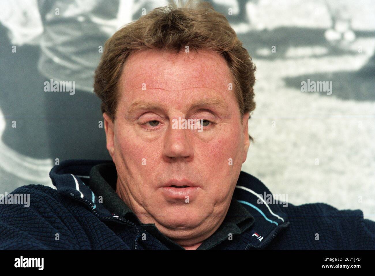 Harry Redknapp manager of West Ham United in his office at the Chadwell ...