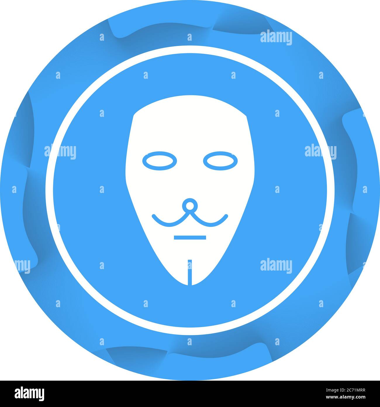 Unique Two Masks Vector Glyph Icon Stock Vector Image & Art - Alamy