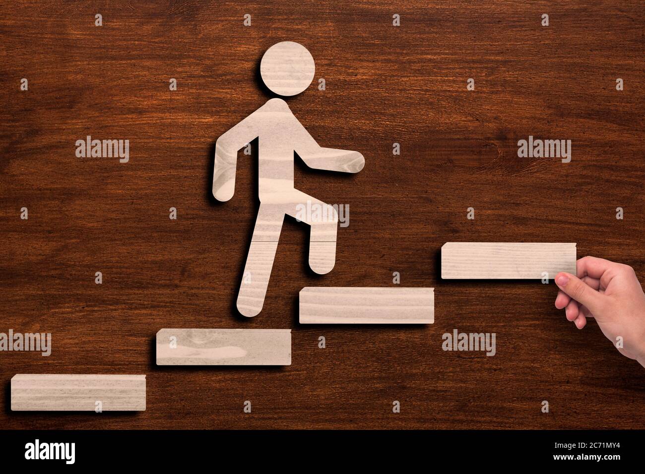 Stickman putting hi-res stock photography and images - Alamy