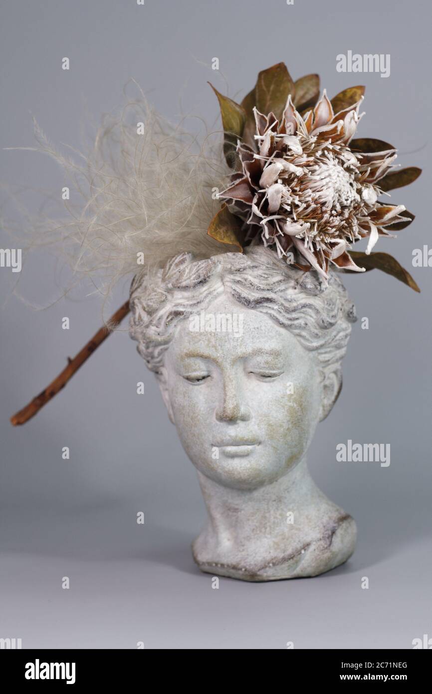 Beautiful design elements. Stylish decoration made in shape of Greek ...