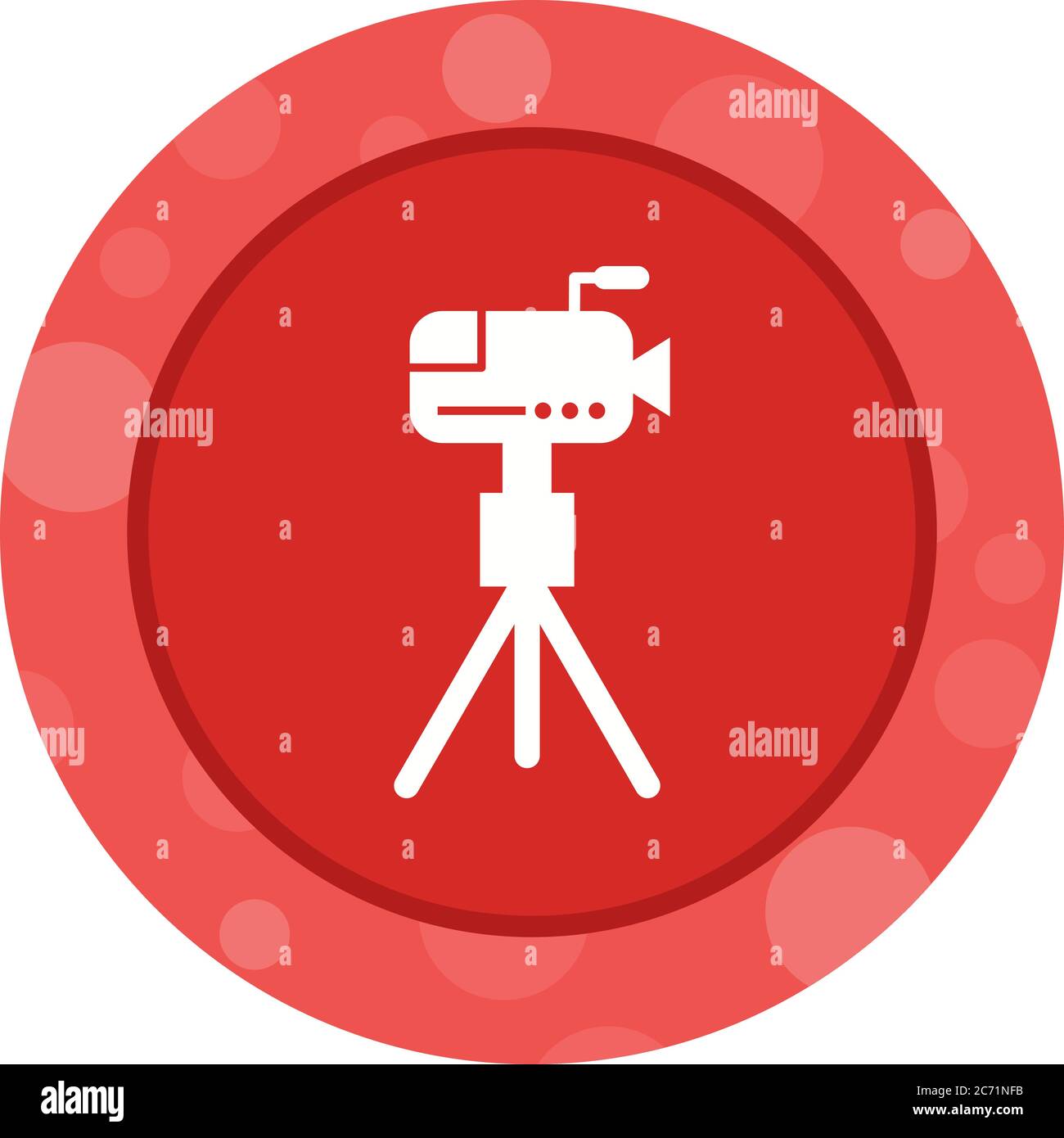 Unique News Camera Vector Glyph Icon Stock Vector Image & Art - Alamy