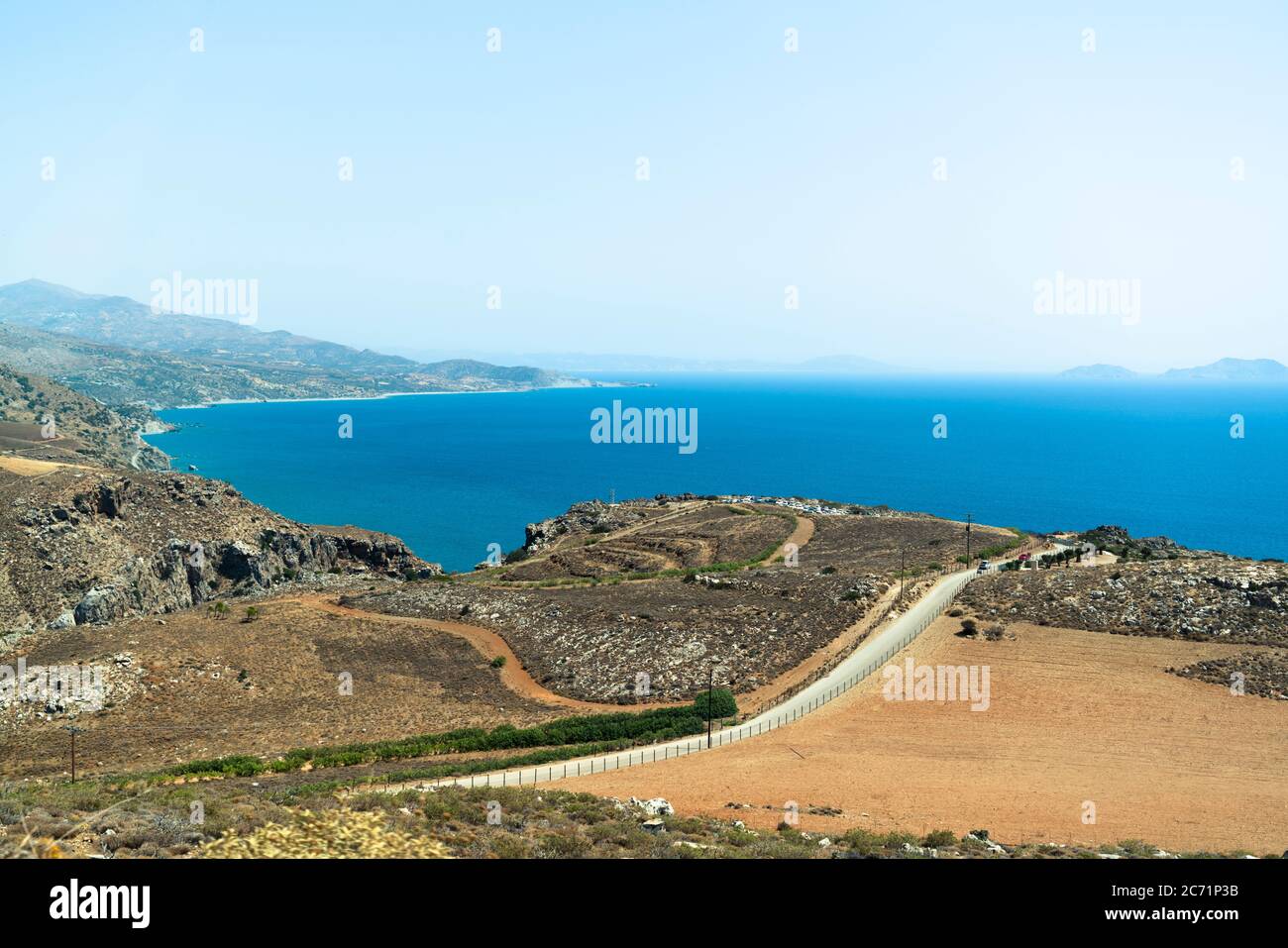 Coastal scenery and ocean view showing beautiful rocky landscapes in ...