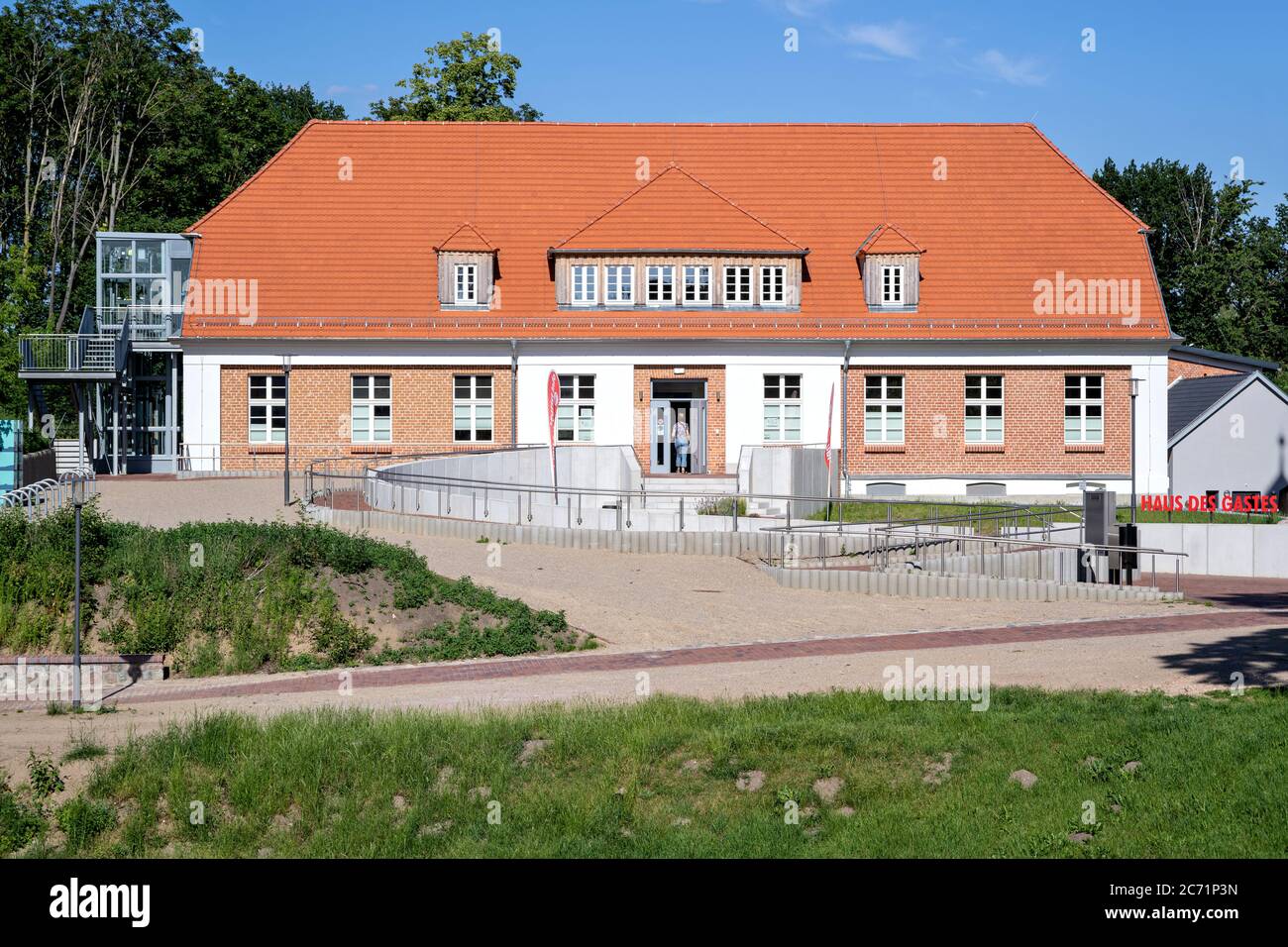 tourist information in Plau am See, Germany Stock Photo - Alamy