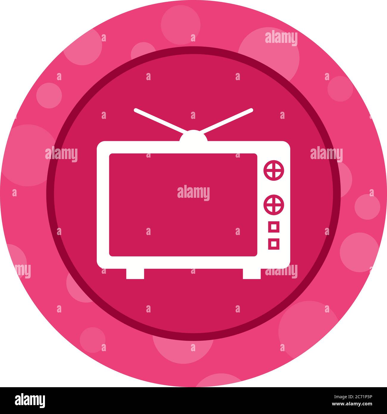 Iconic tv Stock Vector Images - Alamy