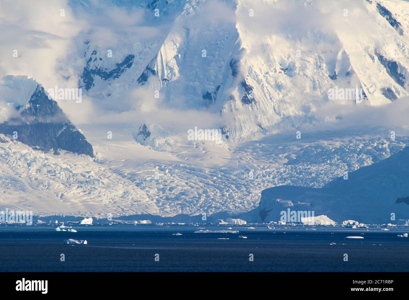 The frozen coasts of the Antarctic Peninsula, Palmer Archipelago ...