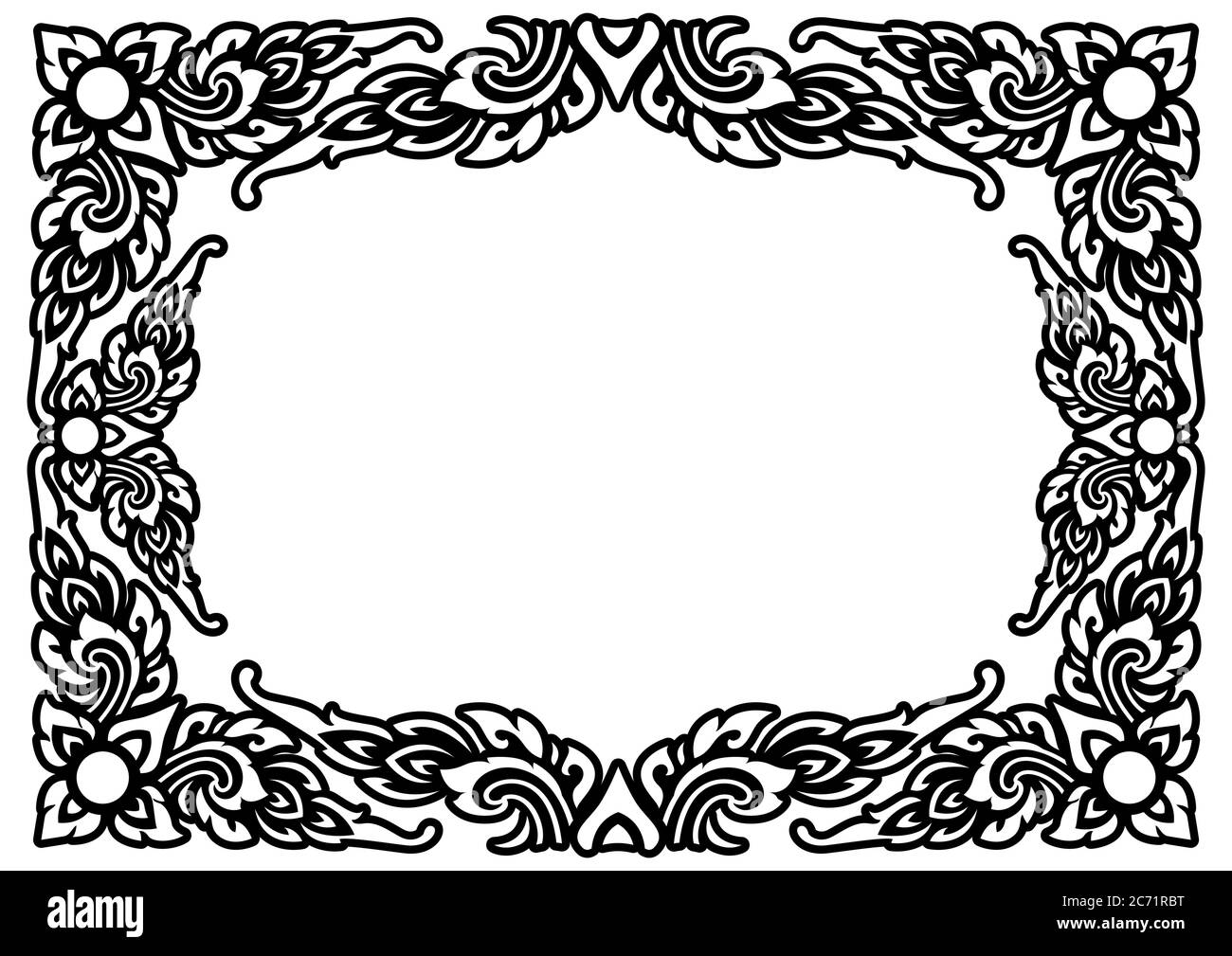 Fancy Square Borders