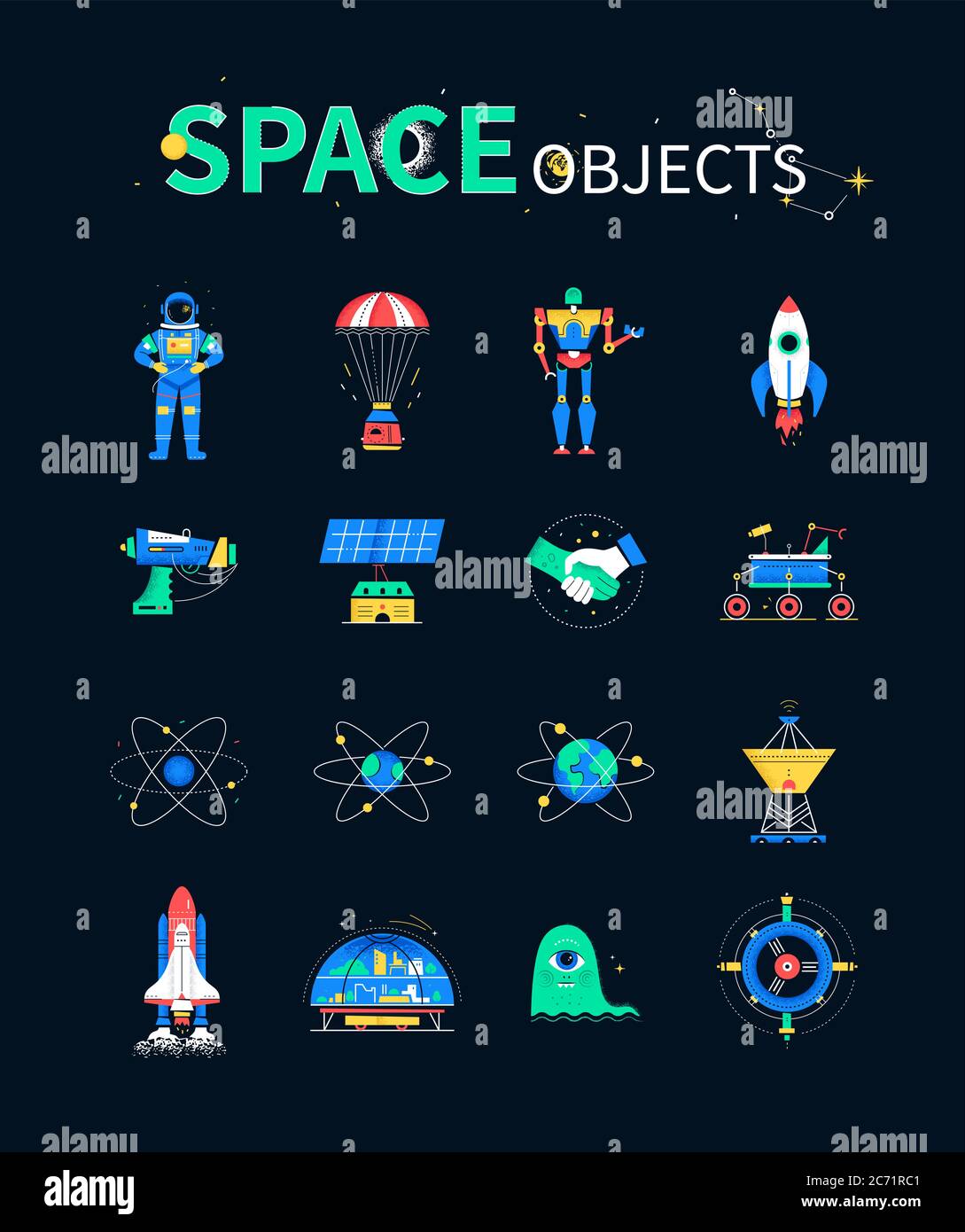 Space capsule design Stock Vector Images - Alamy