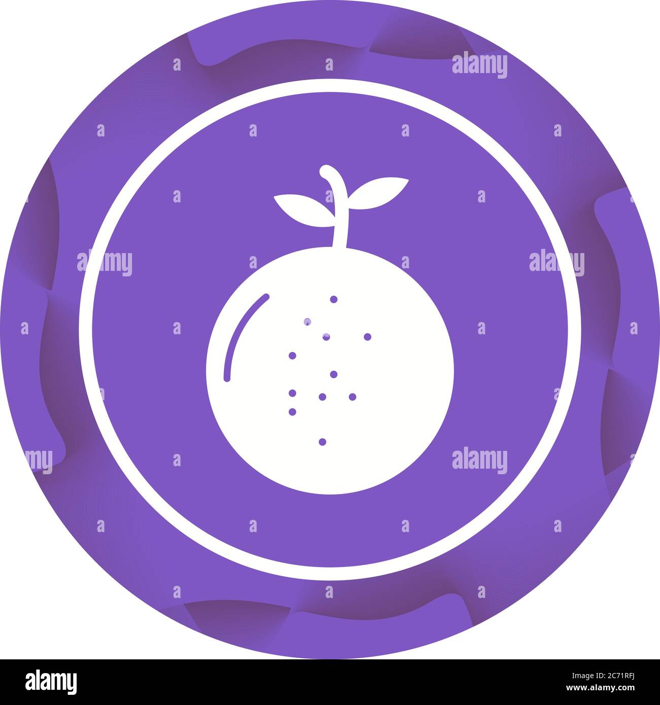 Unique Mandarin Vector Glyph Icon Stock Vector Image & Art - Alamy