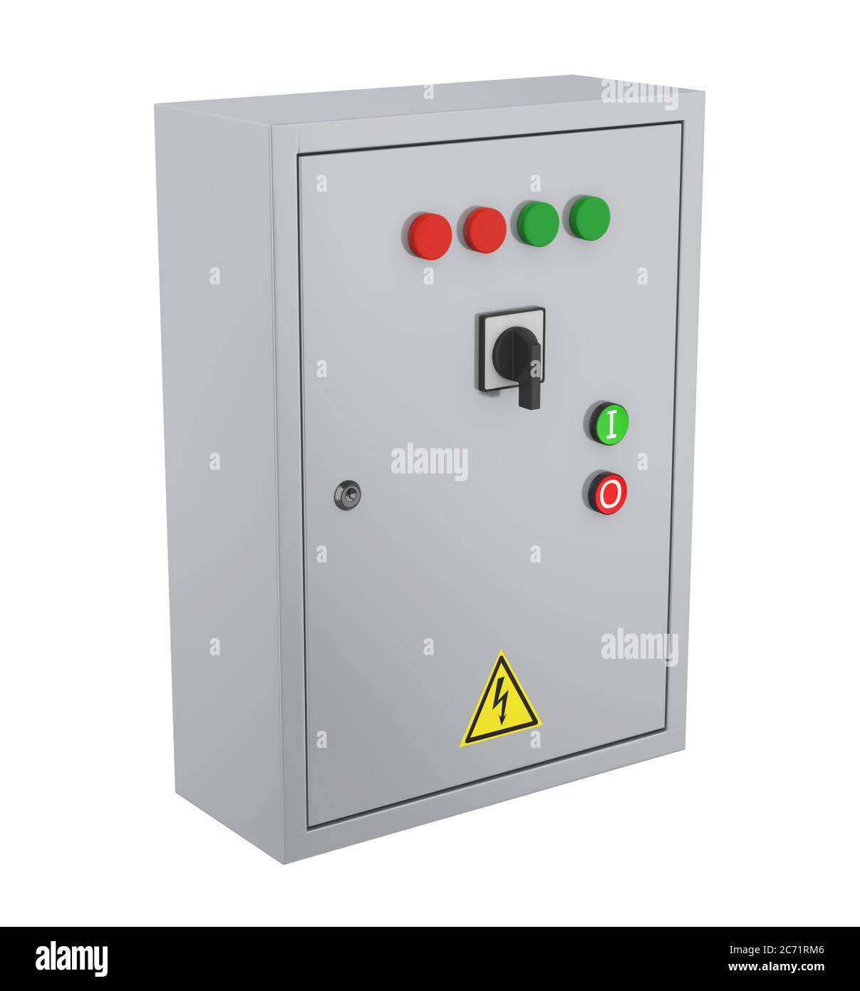 Fuse Box Isolated Stock Photo - Alamy