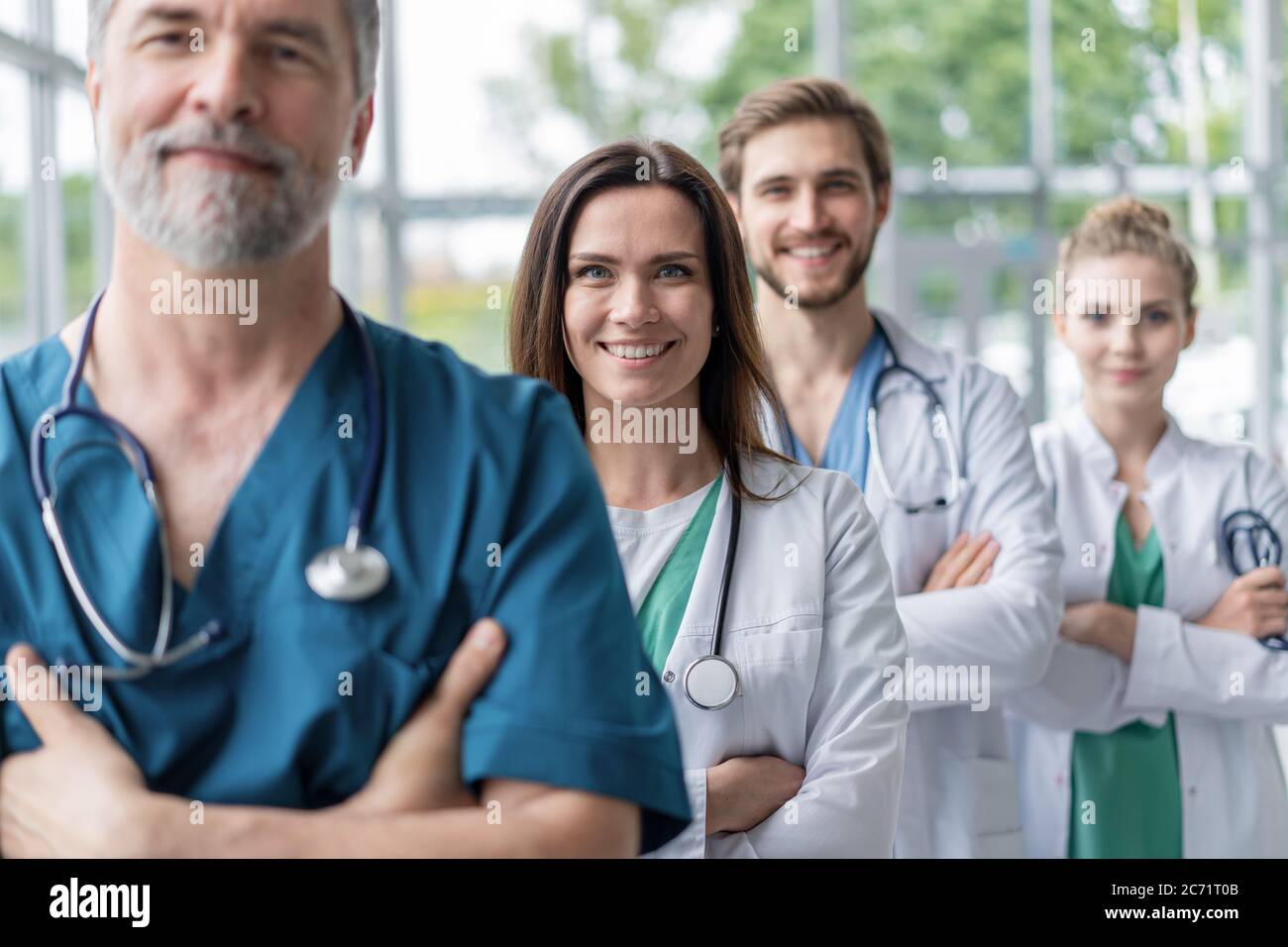 Team leader hospital hi-res stock photography and images - Alamy