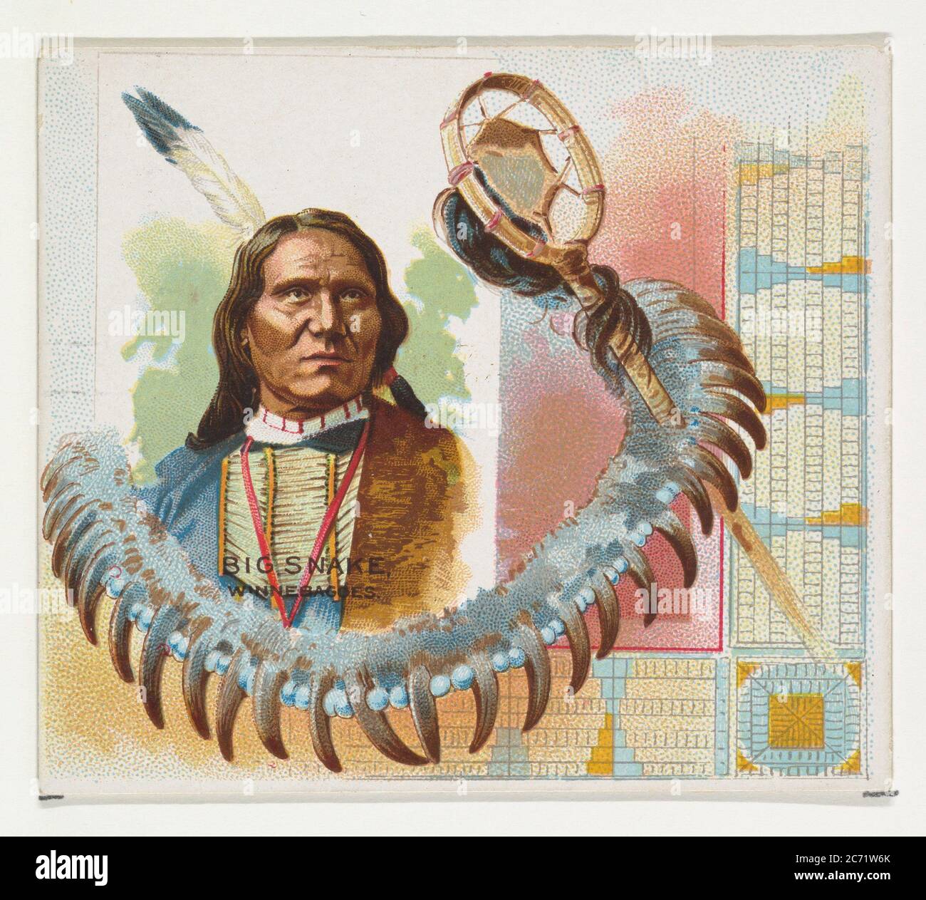 American indian chief big feather hi-res stock photography and images ...