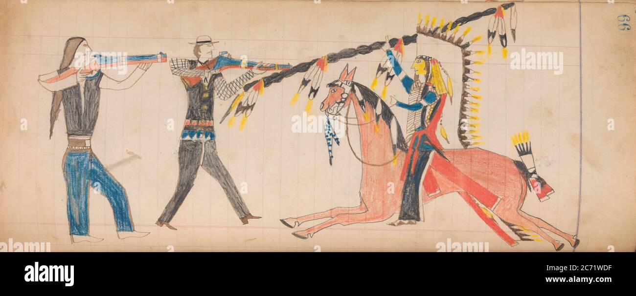 Cheyenne indians weapons hi-res stock photography and images - Alamy