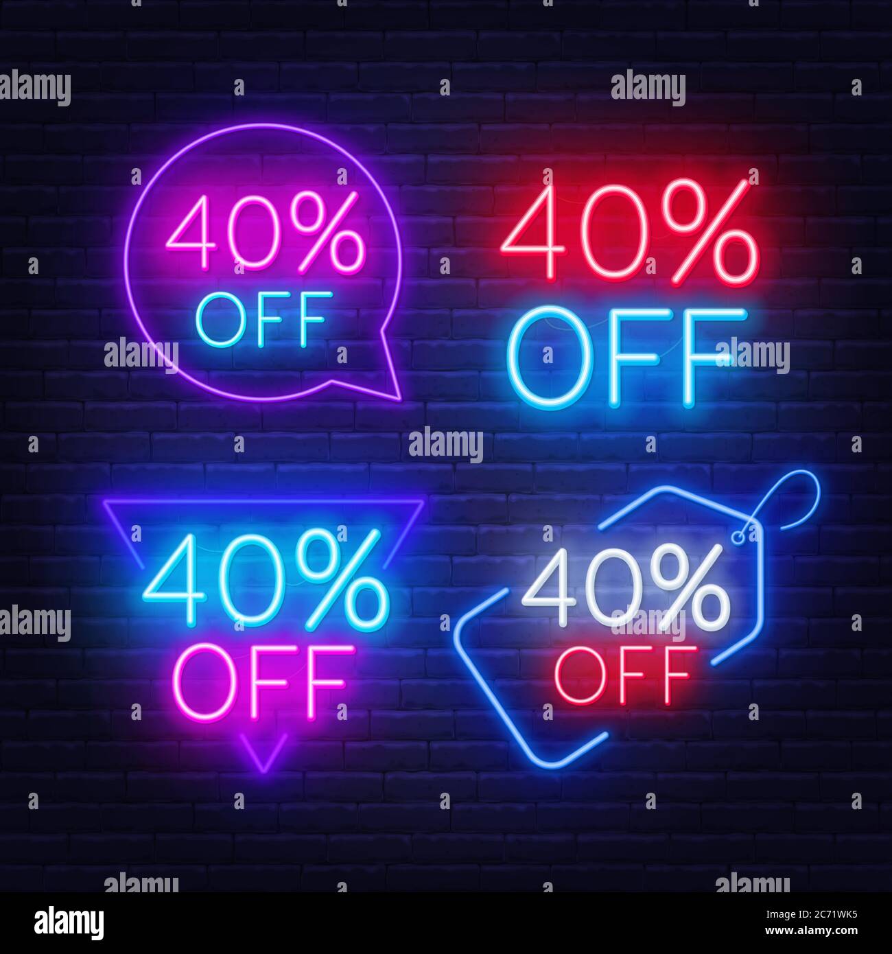 Red forty percent hi-res stock photography and images - Alamy