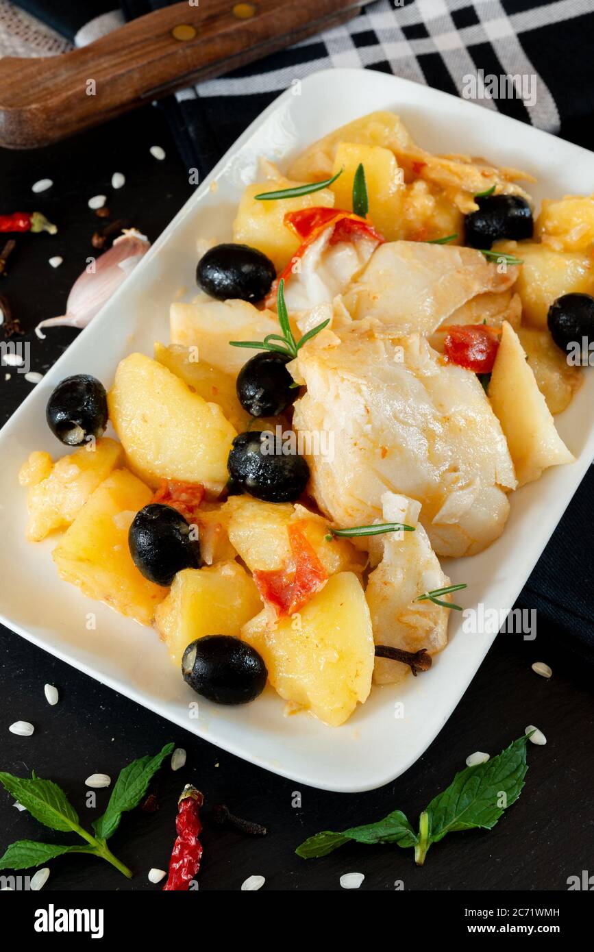 Baccala italy fish cod hi-res stock photography and images - Alamy