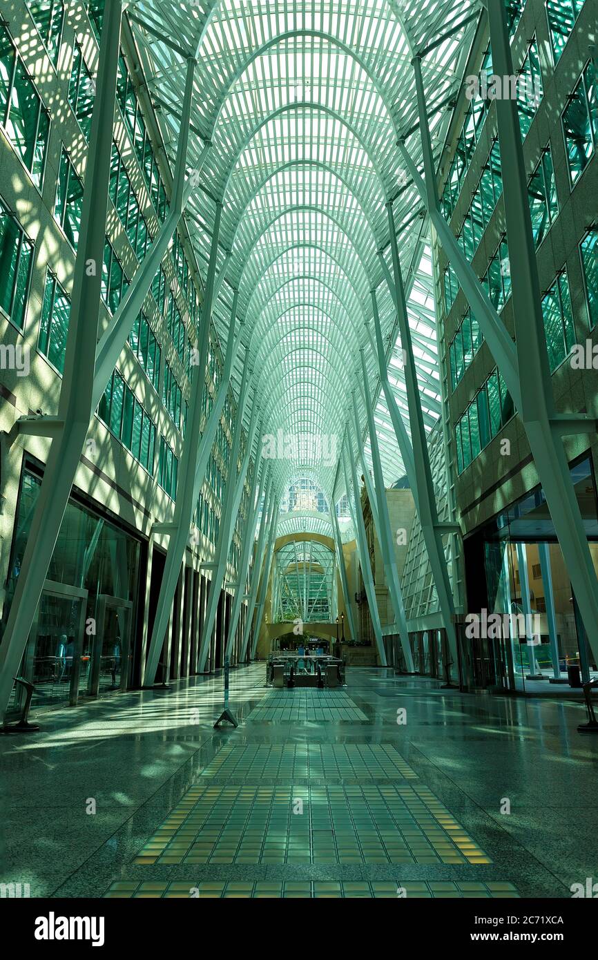 Alan Lambert Galleria, Atrium of Brookfield Place, previously known as ...