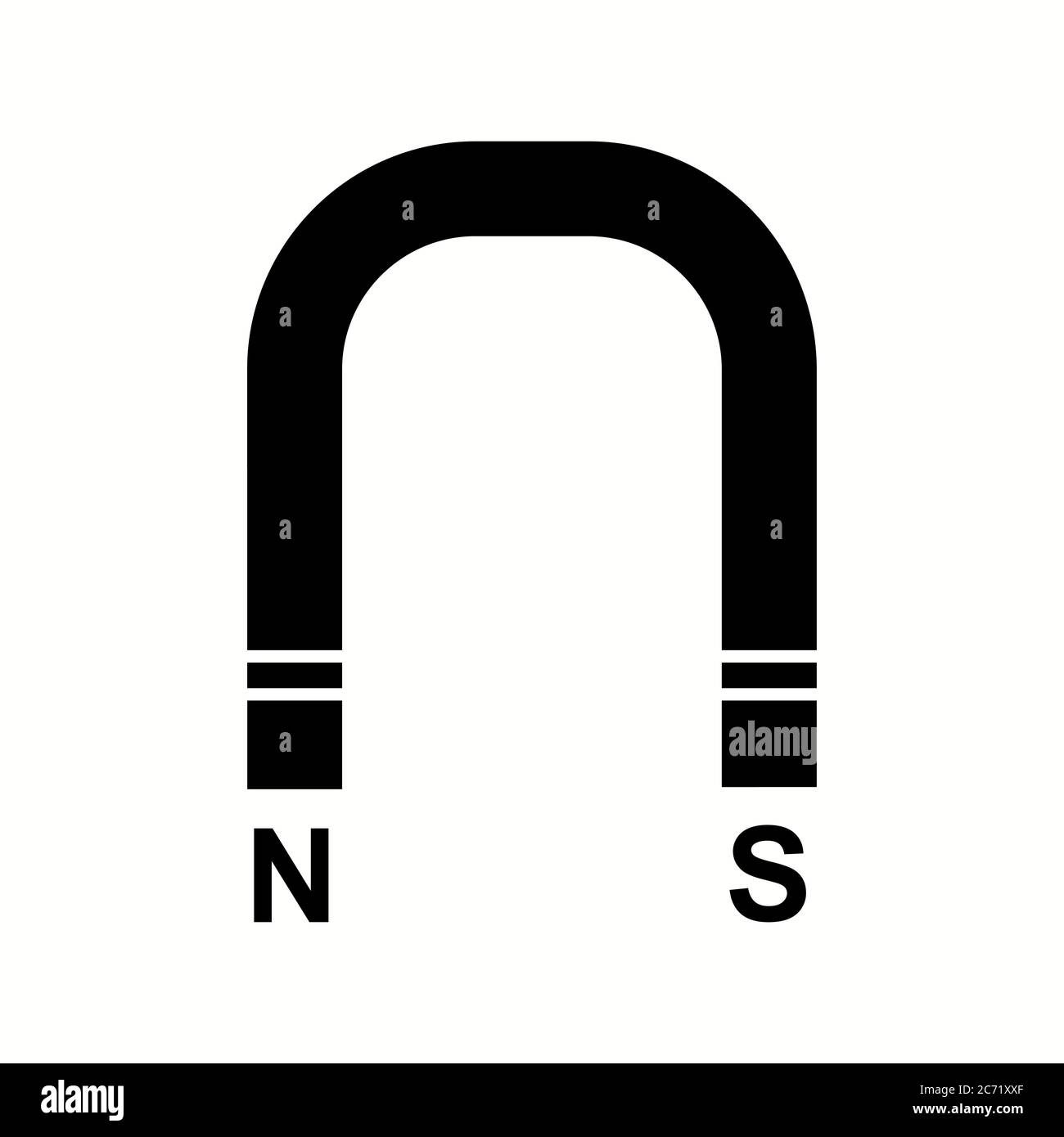 Unique Magnet Vector Glyph Icon Stock Vector Image & Art - Alamy
