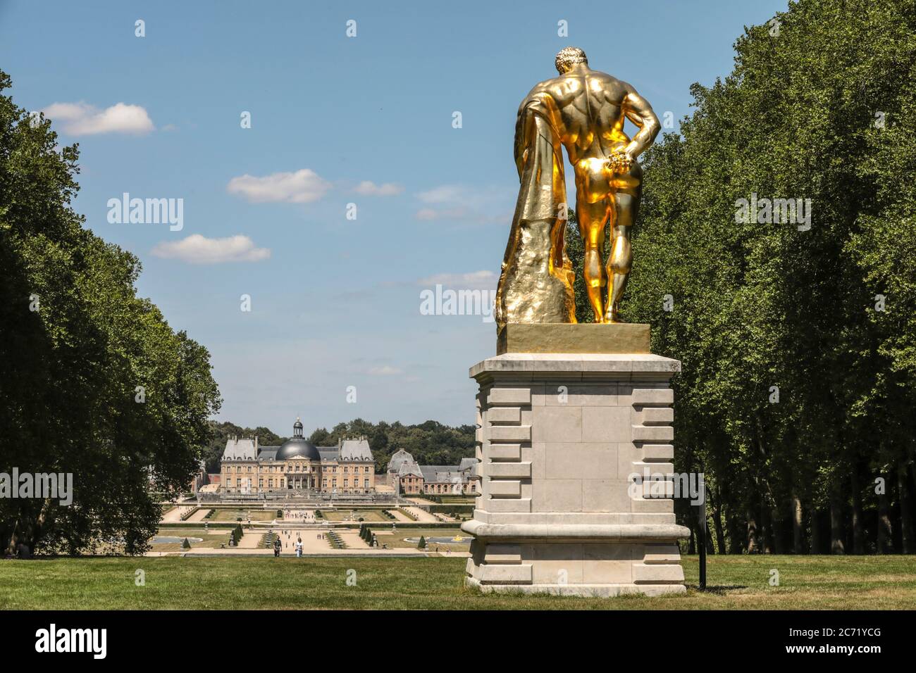 Vaux le vicomte hercules hi-res stock photography and images - Alamy