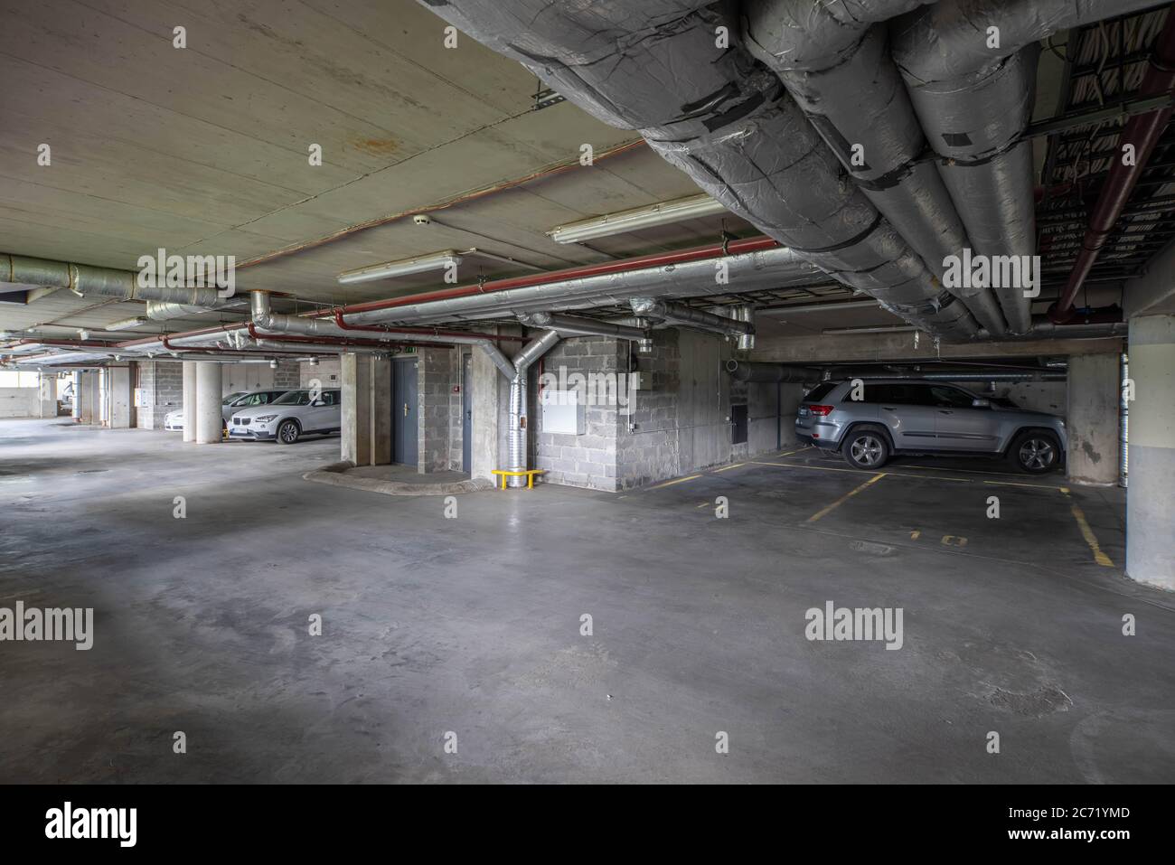 Basement Parking Section