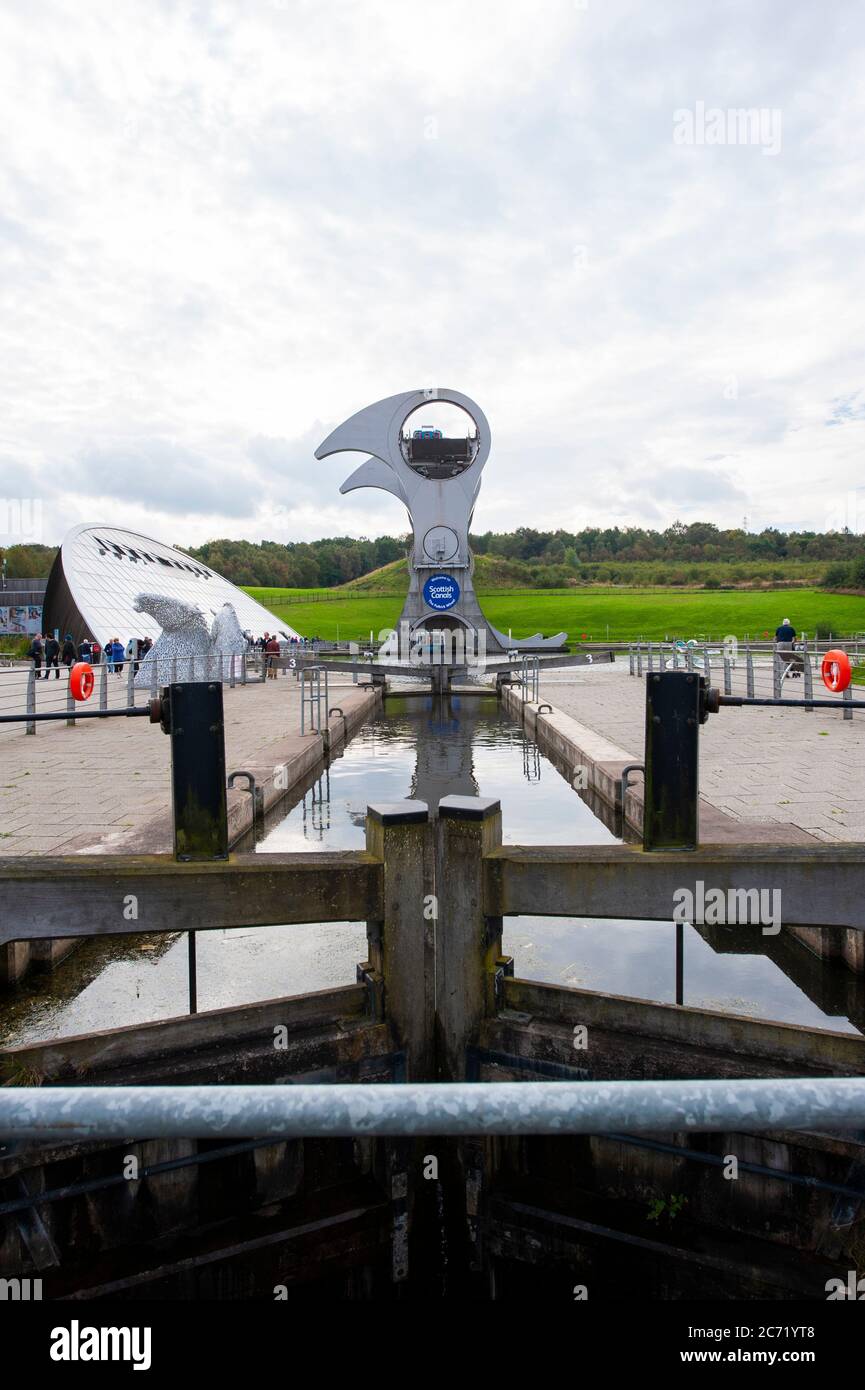 The Falkirk Wheel Stock Photo - Alamy