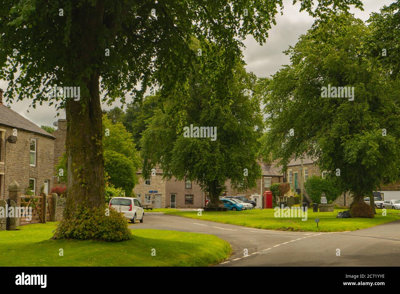 Village green garrigill cumbria hi-res stock photography and images - Alamy