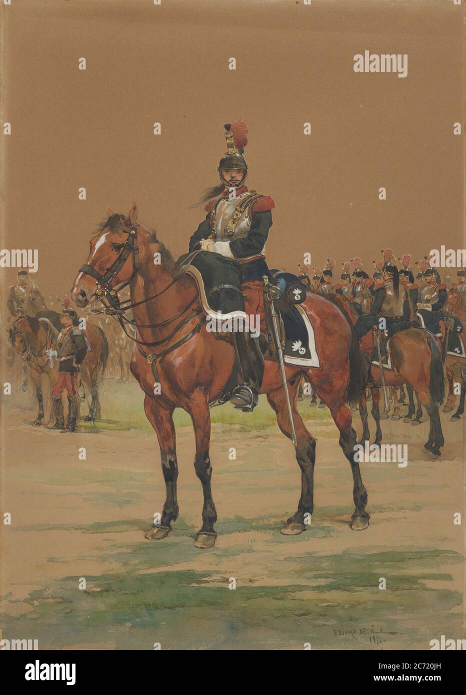 French cuirassier hi-res stock photography and images - Alamy