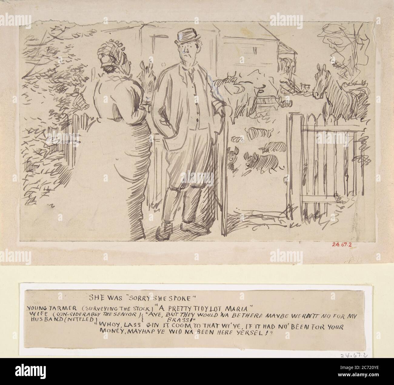 1870 british cartoon hi-res stock photography and images - Alamy