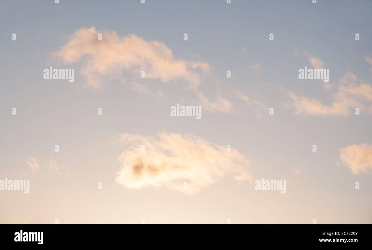 Morning sky clouds texture background hi-res stock photography and ...