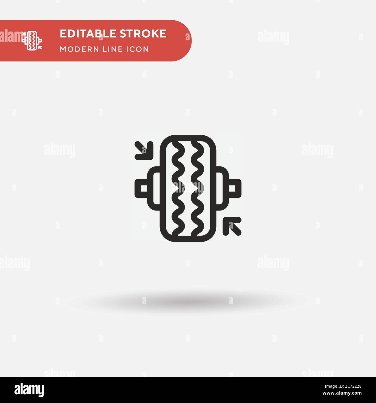 Wheel Simple vector icon. Illustration symbol design template for web ...