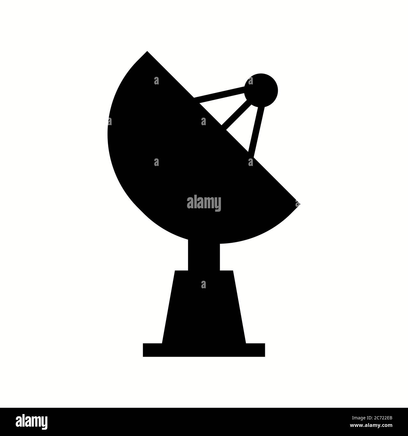 Unique Satellite Vector Glyph Icon Stock Vector Image & Art - Alamy