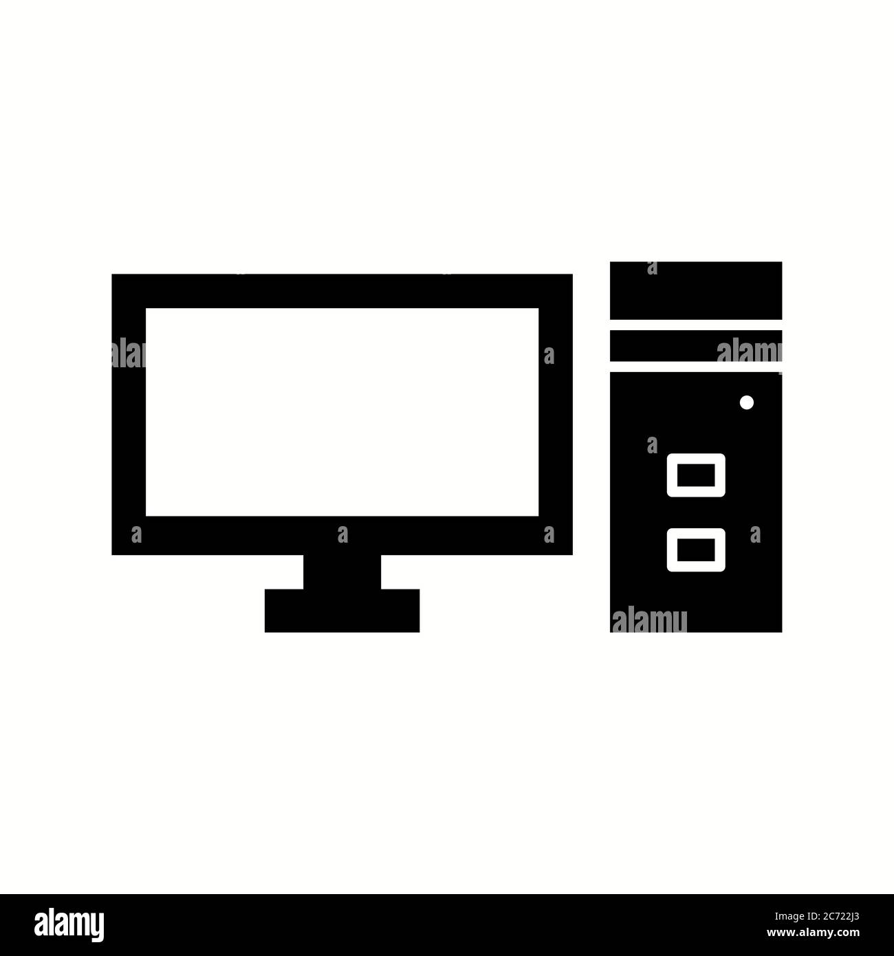 Keyboard computer glyph icon Cut Out Stock Images & Pictures - Alamy