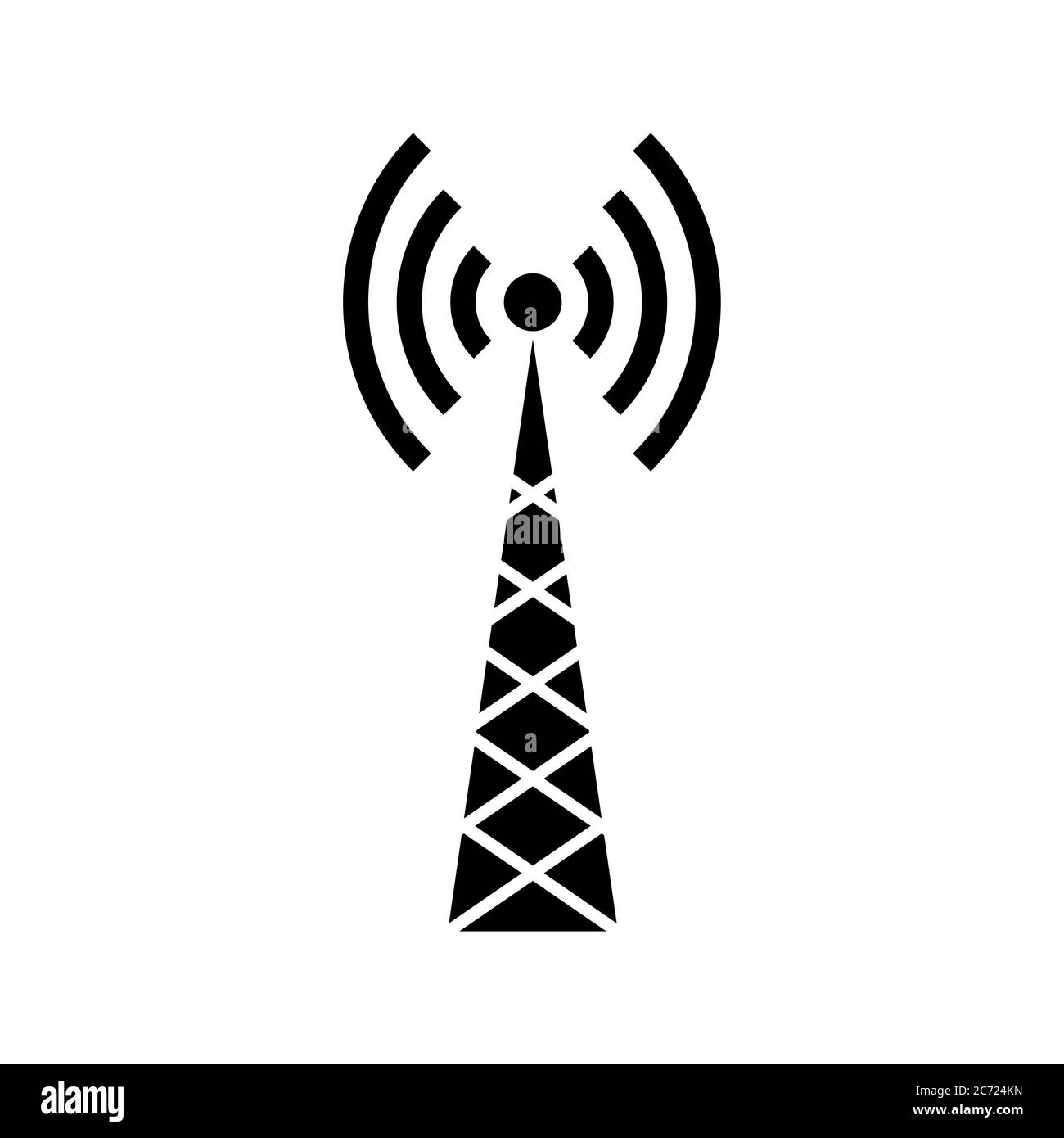 Modern cell tower Cut Out Stock Images & Pictures - Alamy