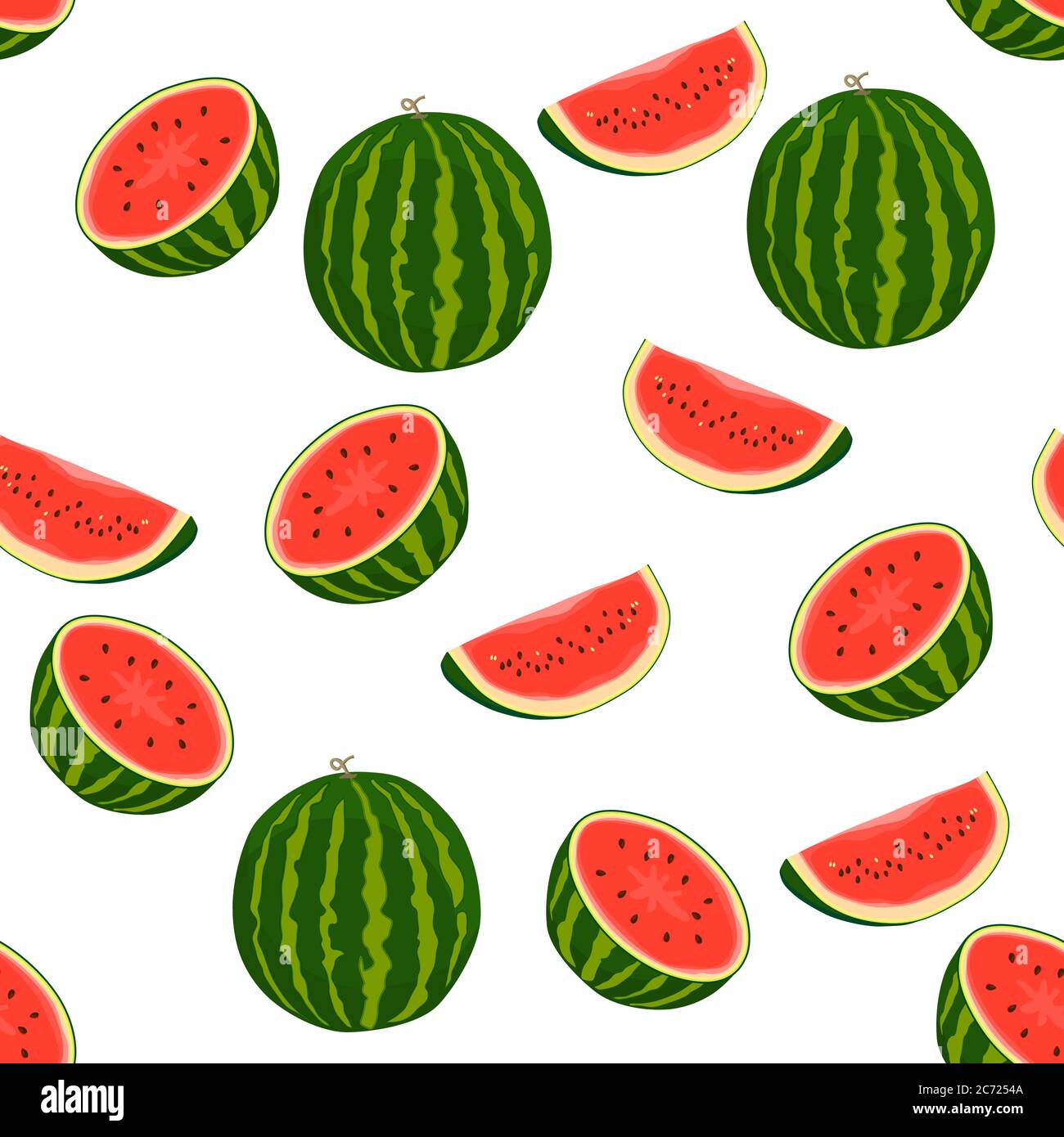 Cartoon melon slice Stock Vector Images - Alamy