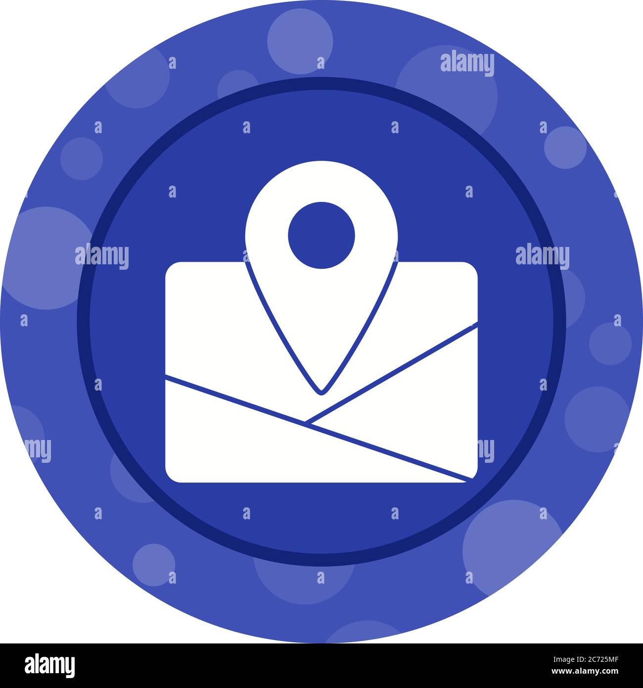 Unique Map Vector Glyph Icon Stock Vector Image & Art - Alamy