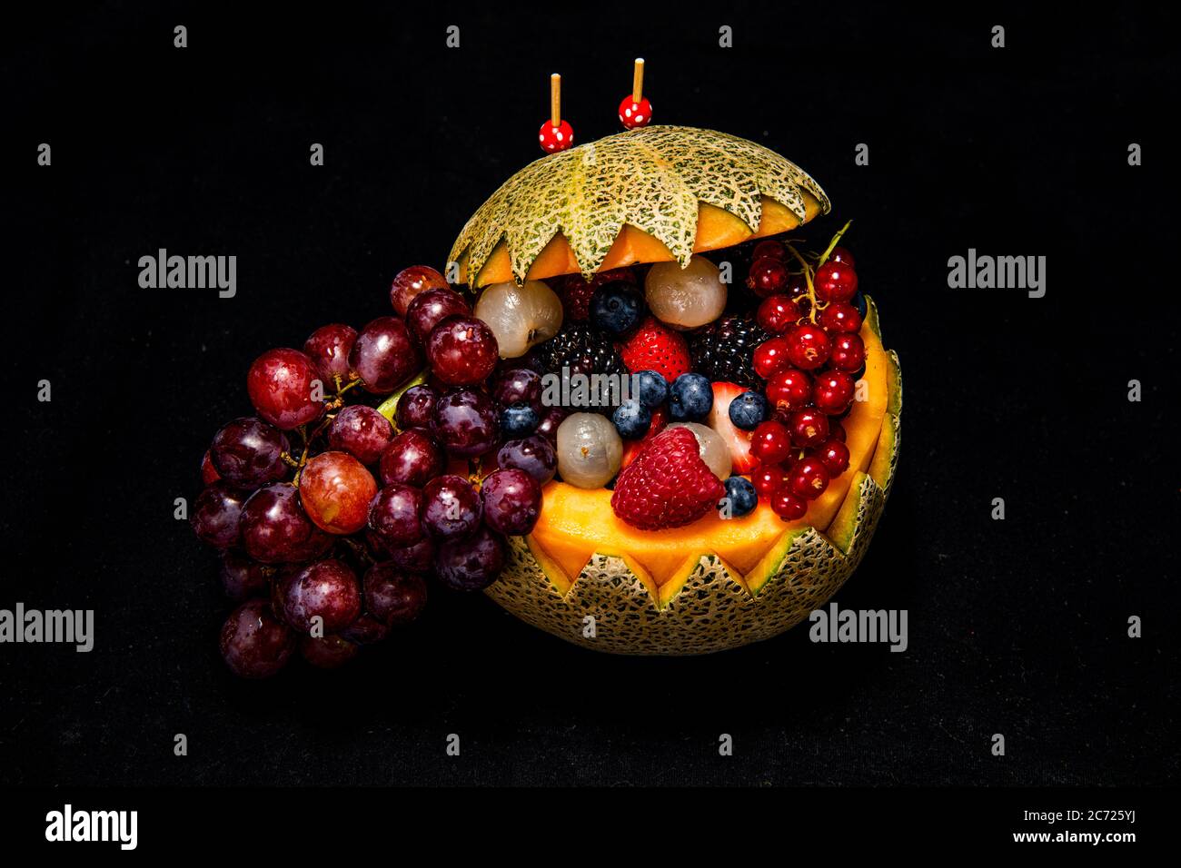 Edible Fruit arrangements Stock Photo - Alamy