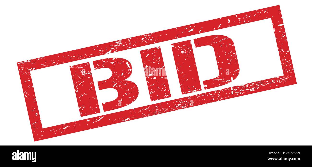 Bid stamp hi-res stock photography and images - Alamy