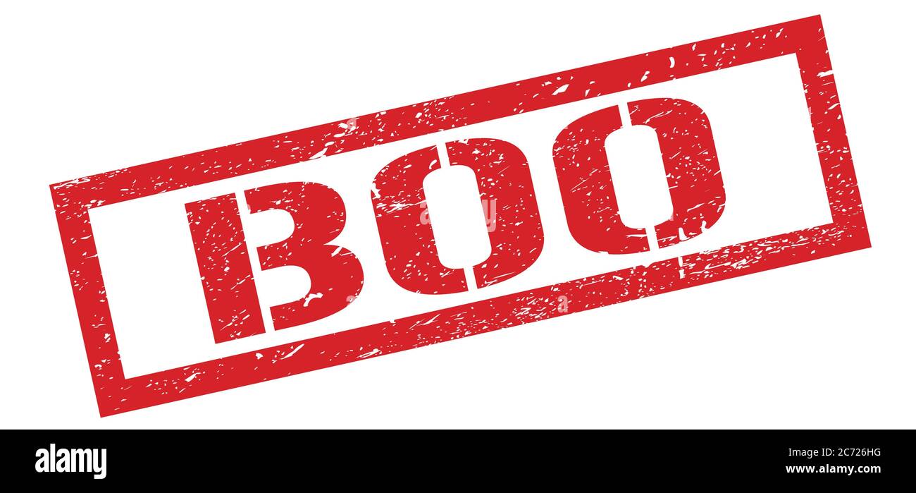 Boo stamp hi-res stock photography and images - Alamy